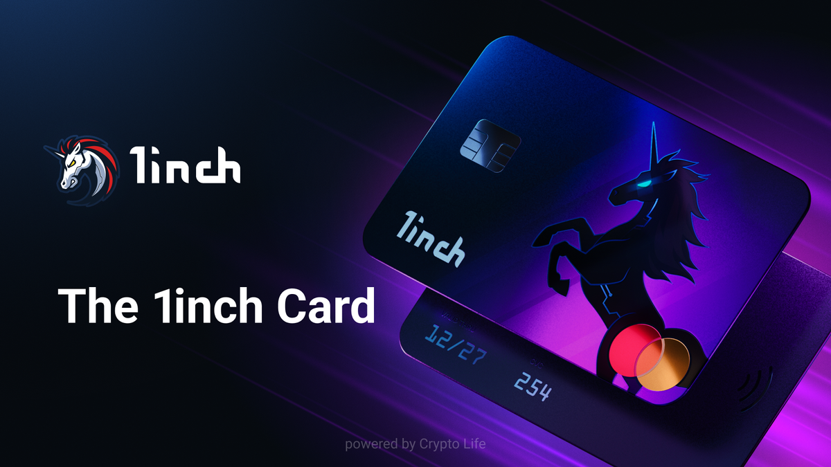 1inch launches a Web3 debit card in partnership with Mastercard and ...